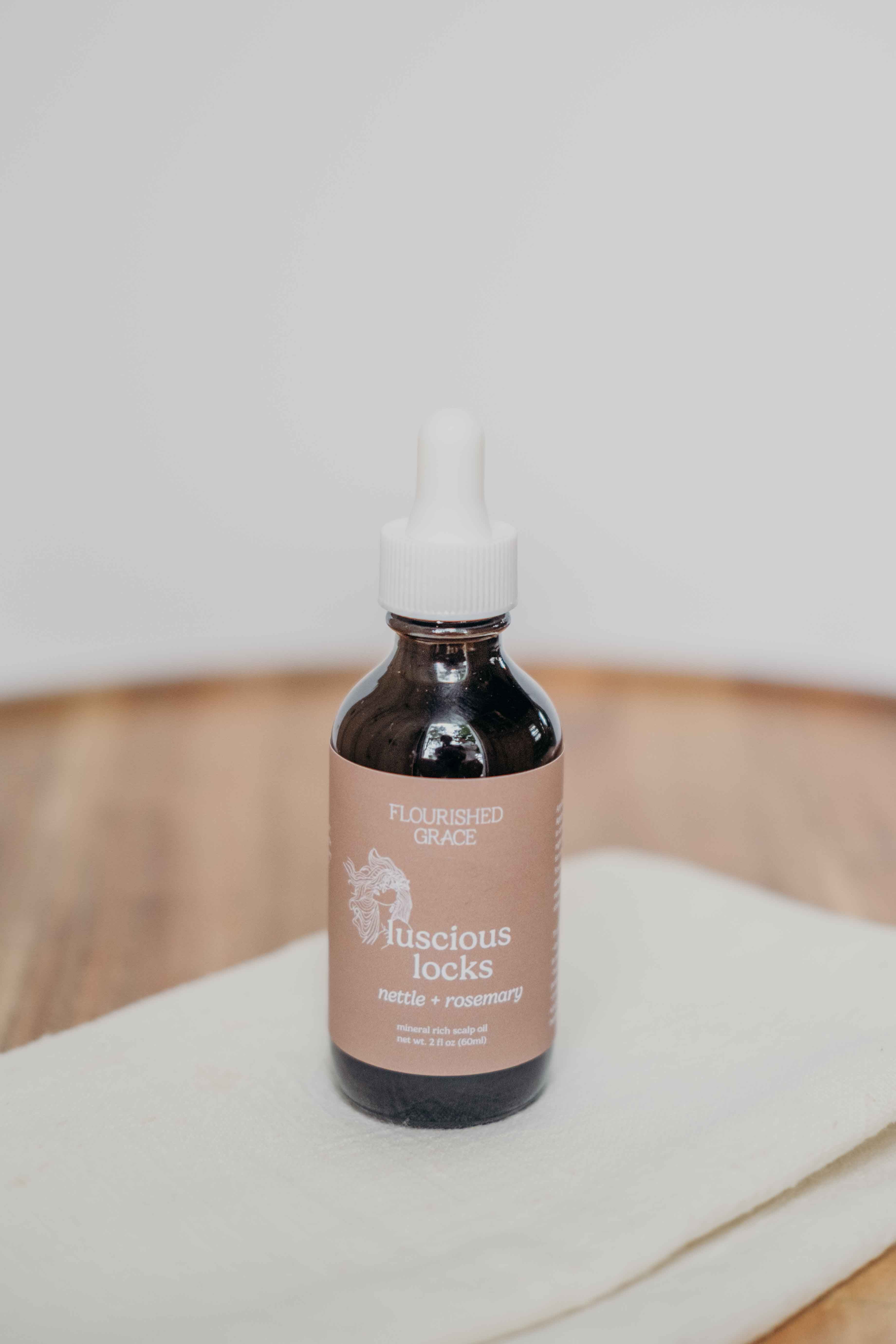 Luscious Locks Hair Oil – Flourished Grace